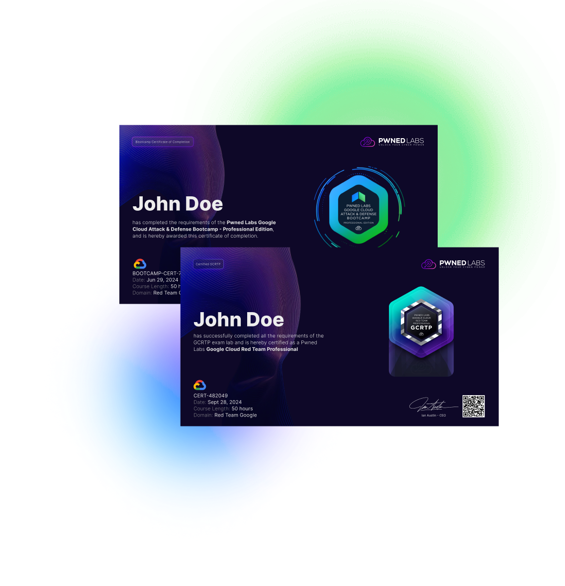 Pwned Labs Google Cloud Attack & Defense Bootcamp - Professional Edition (GCRTP)